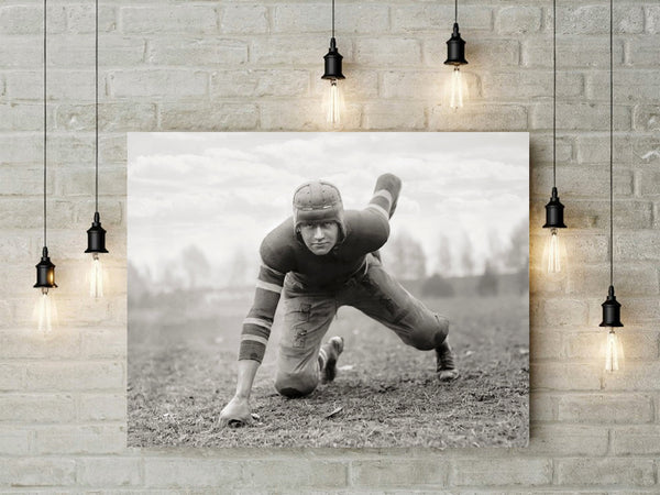 John Loehler, Hatchetites Football Gridiron Star, 1920 - Historical Pix