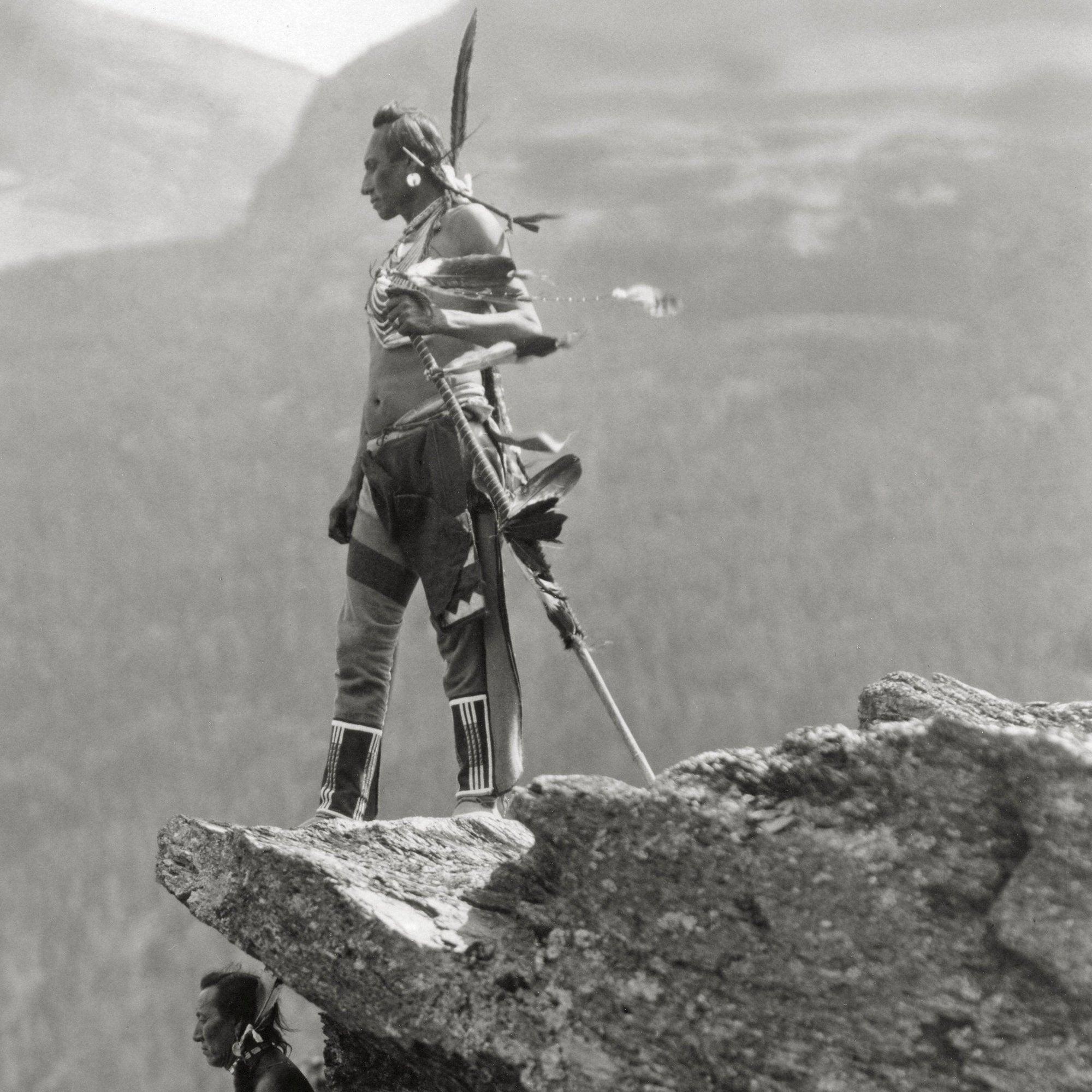 Native American, Blackfoot, "The Eagle" Roland Reed, 1910 - Historical Pix