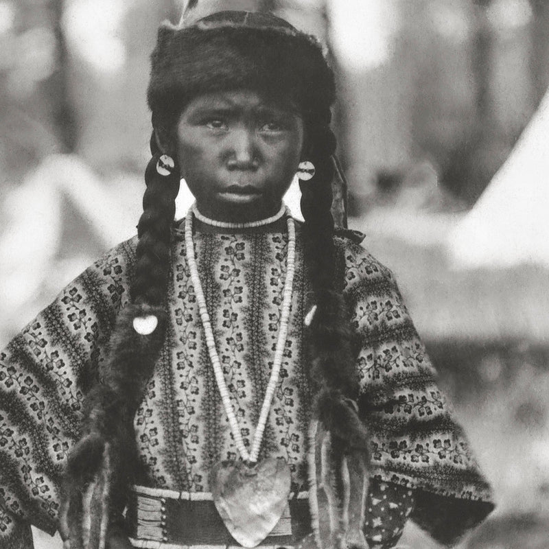 Native American Pibesha's girls, Oregon, 1902 - Historical Pix