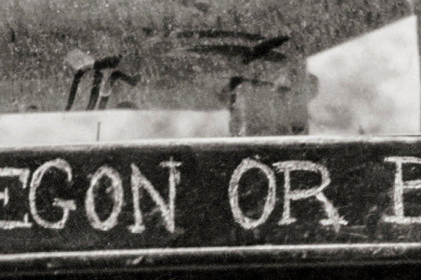Migrant Worker Travels to Oregon with "Oregon Or Bust" On His Car 1936 ...