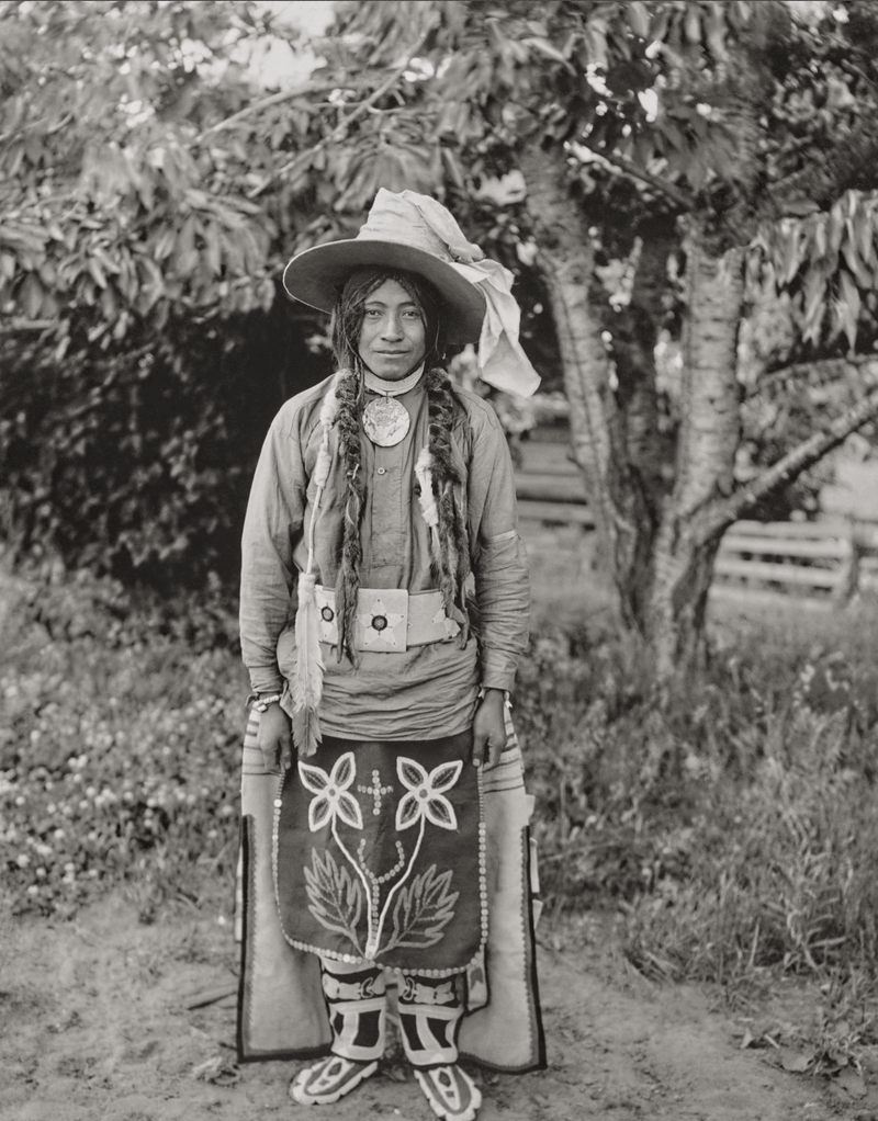 Native American Navaho Boy Portrait Photo, 1905 - Historical Pix