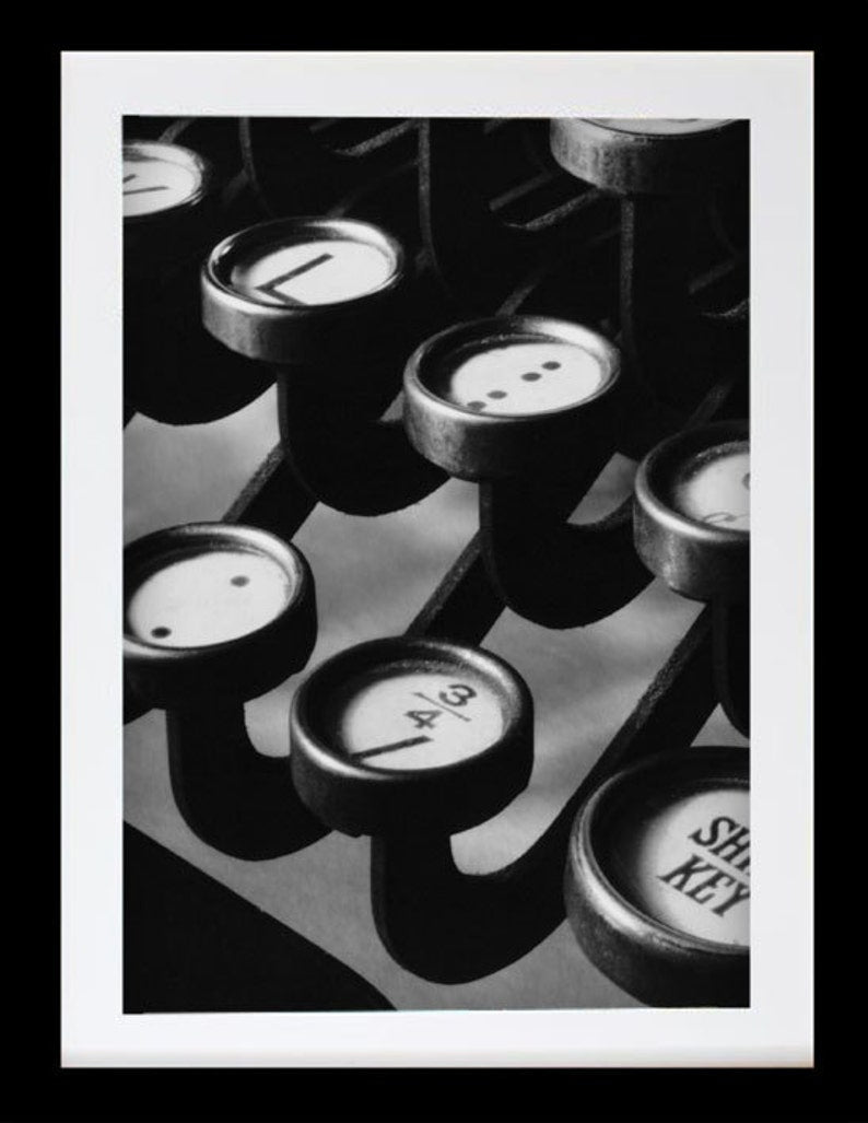 typewriter photography